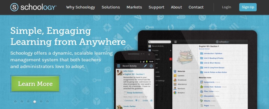Schoology: mengelola kurikulum sekolah, membangun platform multimedia ...